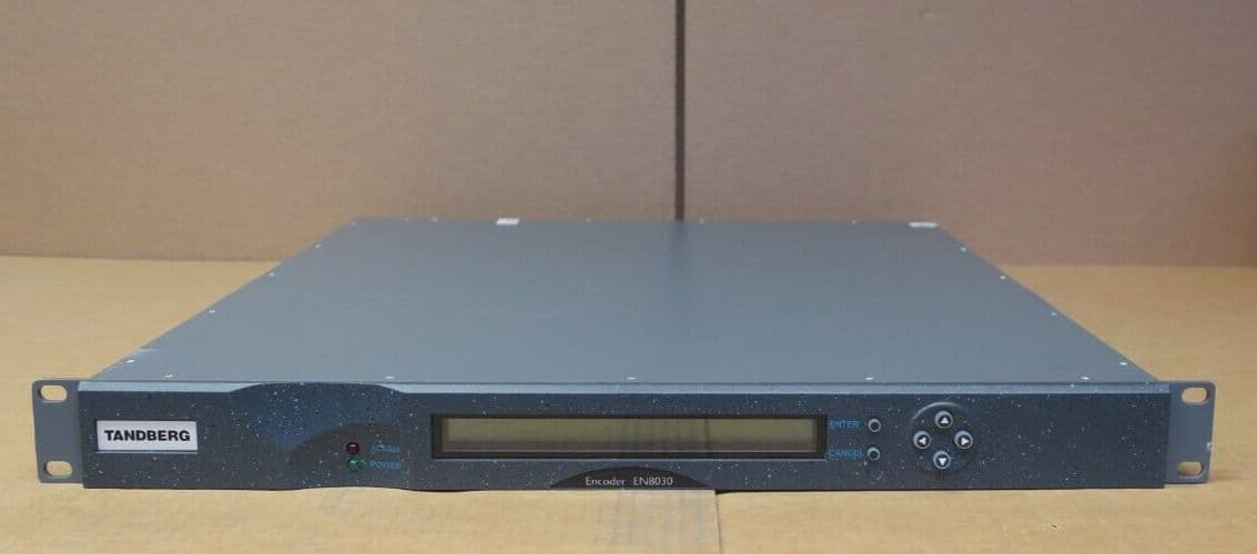 Ericsson Tandberg EN8030 High Def Encoder EN8030/BAS/48V H 264/AVC Licenses