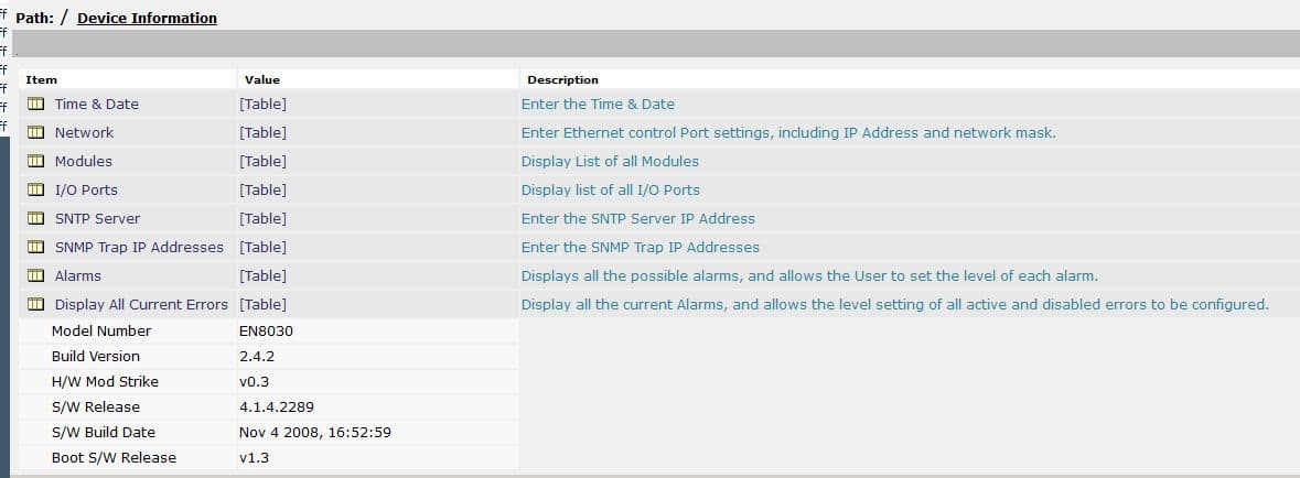 Ericsson Tandberg EN8030 High Definition Encoder EN8030/BAS/48V H 264 ...