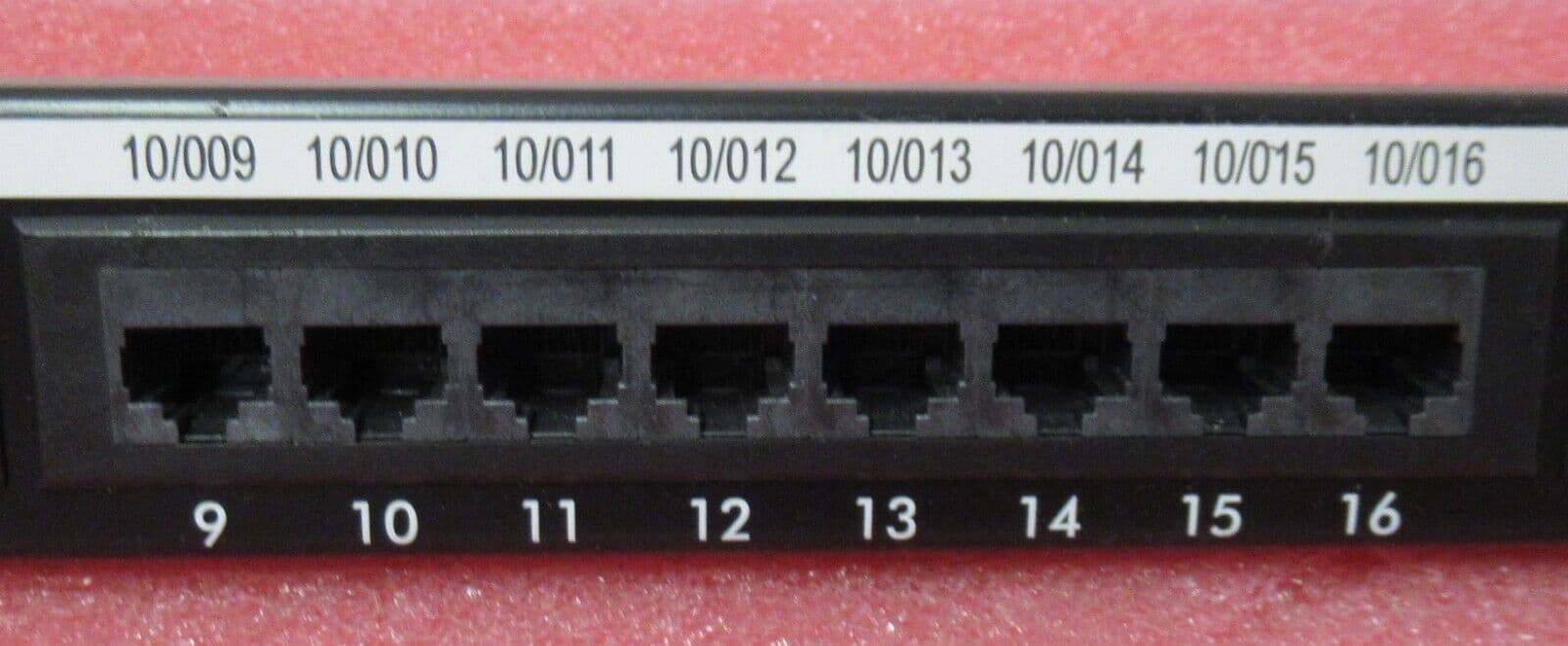 Excel 100-304 24 Port Cat6 RJ45 Punch Down Patch Panel 1U 19"