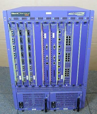 Extreme Networks Black Diamond 6808 50011 - 3x G8Xi 2x MSM64i 1x G8Ti ...