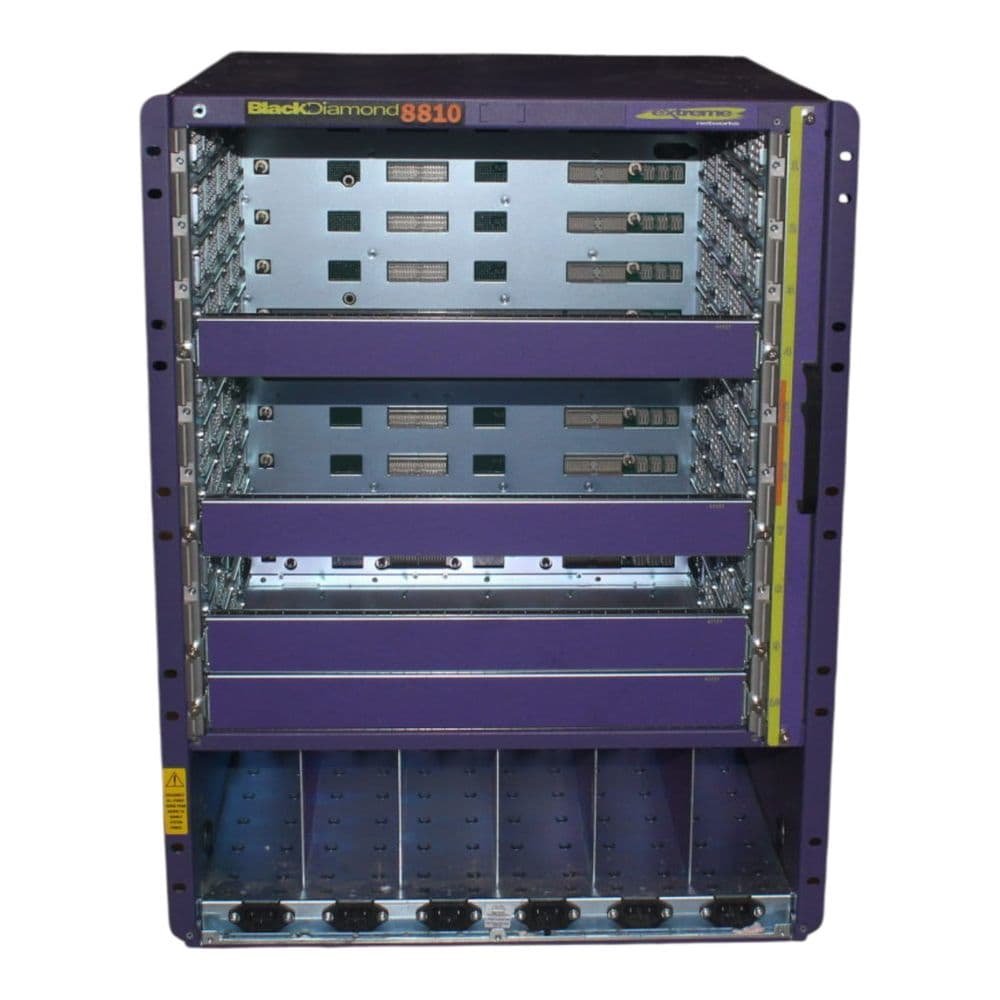 Extreme Networks Black Diamond 8810 10-Slot Chassis Only 41011 800128-00-06