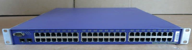 Extreme Networks Summit 48Si 48Port Fast Ethernet 2 SFP Port Switch ...
