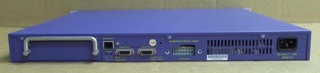Extreme Networks Summit X450a-24x 24-Port SFP 4x Gigabit Port Switch 16155