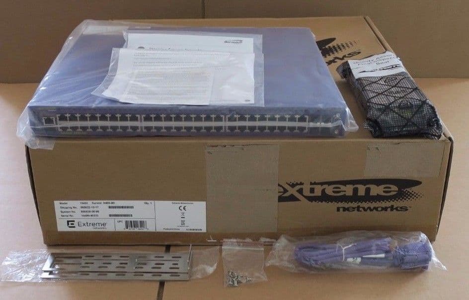 Extreme Networks Summit X460-48T 48-Port 10/100/1000BASE-T Managed ...