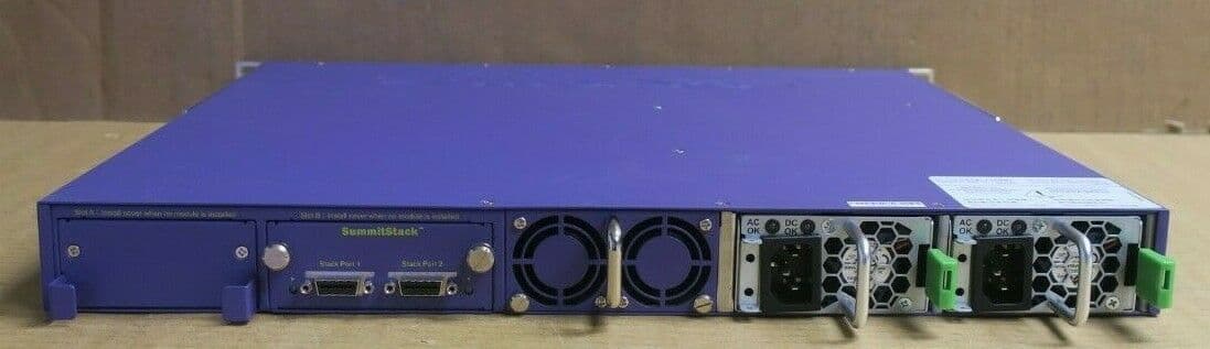 Extreme Networks Summit X480-48T 1Gb Ethernet Switch 16402 EDGE Stack 16419