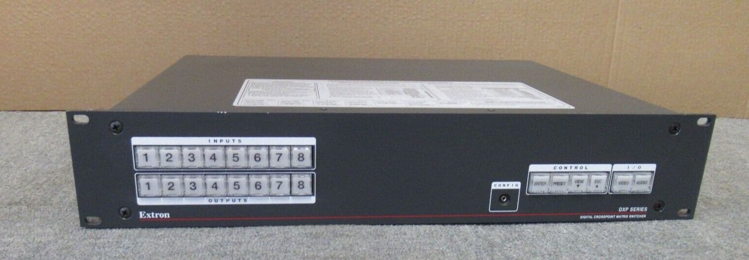 Extron 60-881-01 DXP Series 88 HDMI 8x8 Digital Crosspoint Matrix Switchers