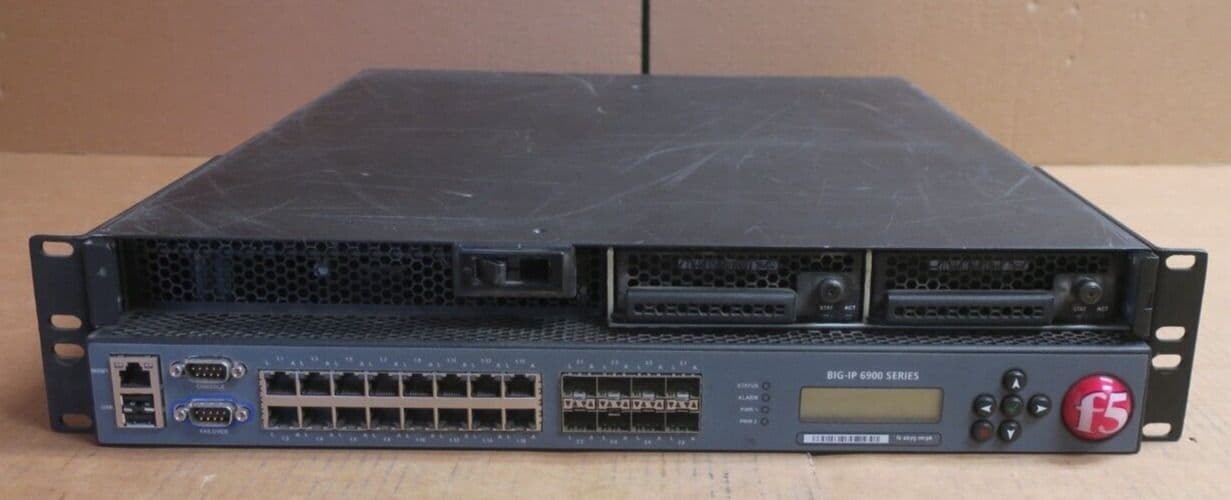 F5 Big-IP 6900 16x 1GbE 8x 1Gb SFP Application Delivery Controller 2x ...