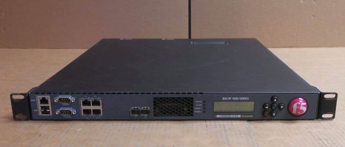 F5 Network Big-IP 1600 Enterprise LTM Local Traffic Manager Load ...