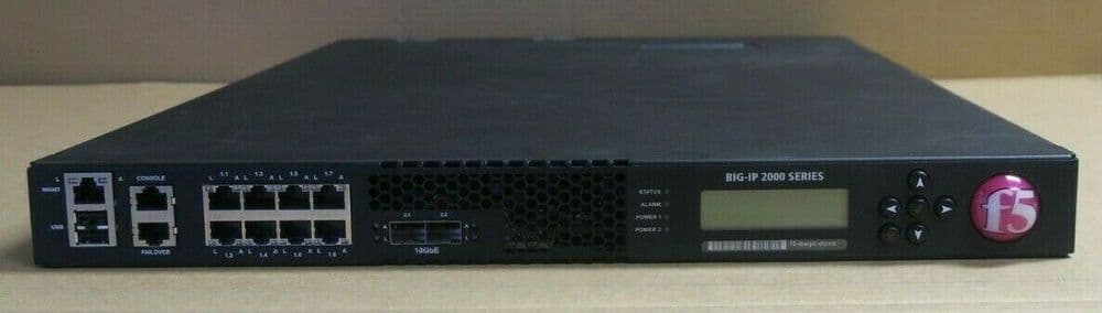 F5 Network Big-IP 2000S LTM Local Traffic Manager Load Balancer 2xPSU ...