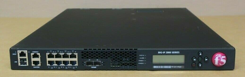 F5 Network Big-IP 2000S LTM Local Traffic Manager Load Balancer Dual PSU Lic