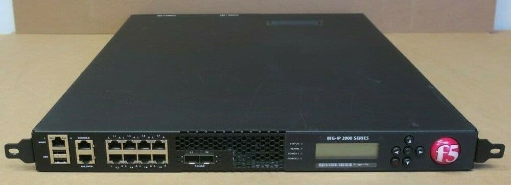 F5 Network Big-IP 2000S LTM Local Traffic Manager Load Balancer Ver 11 5 4