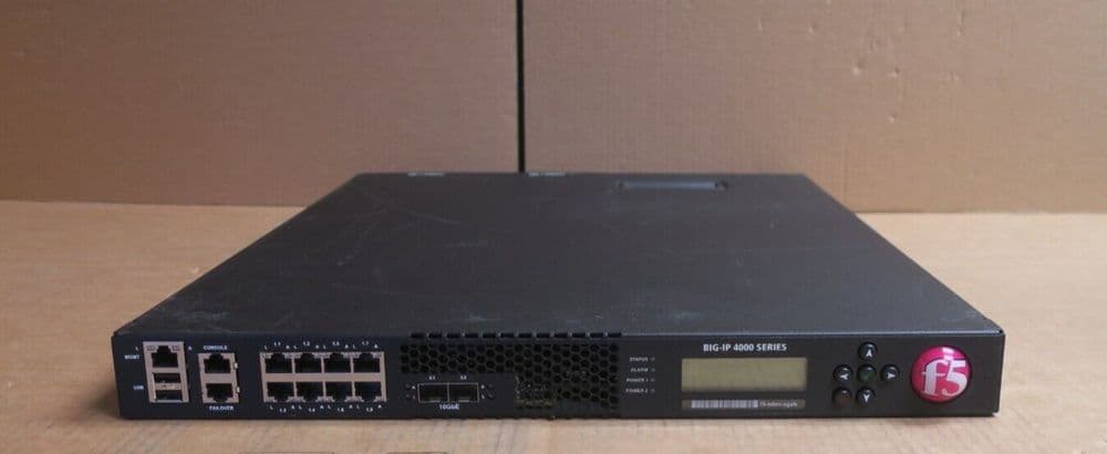 F5 Network Big-IP 4000 1U Enterprise LTM Local Traffic Manager Load ...