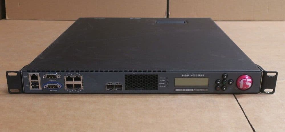 F5 Networks Big-IP 1600 Enterprise LTM Local Traffic Manager Load Balancer
