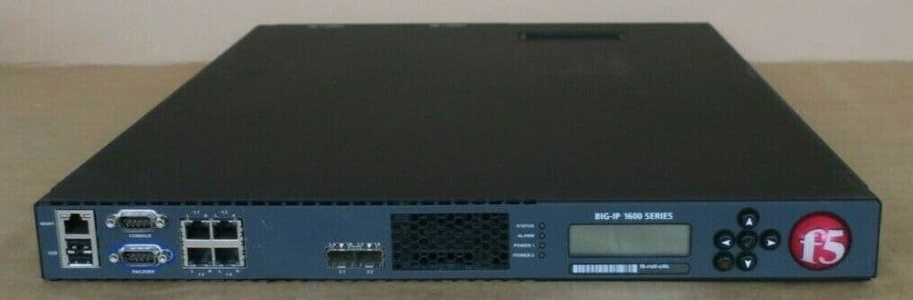 F5 Networks Big-IP 1600 LTM Local Traffic Manager Load Balancer Appliance 2x PSU