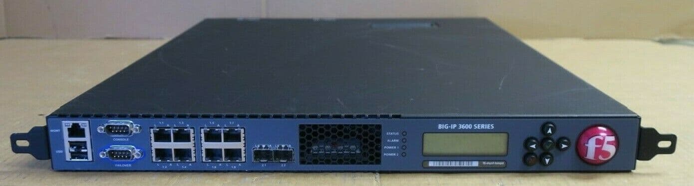F5 Networks Big-IP 3600 Enterprise LTM Local Traffic Manager Appliance ...