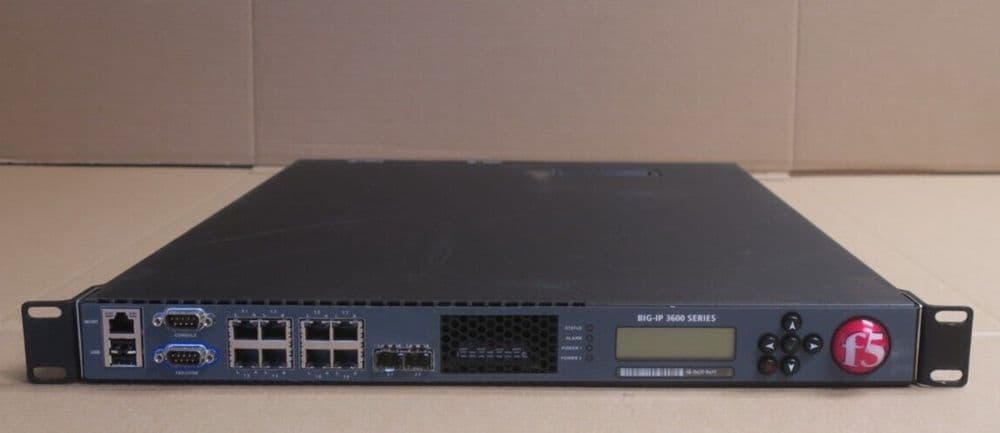 F5 Networks Big-IP 3600 Enterprise LTM Local Traffic Manager Load Balancer W/LIC - 364986853111