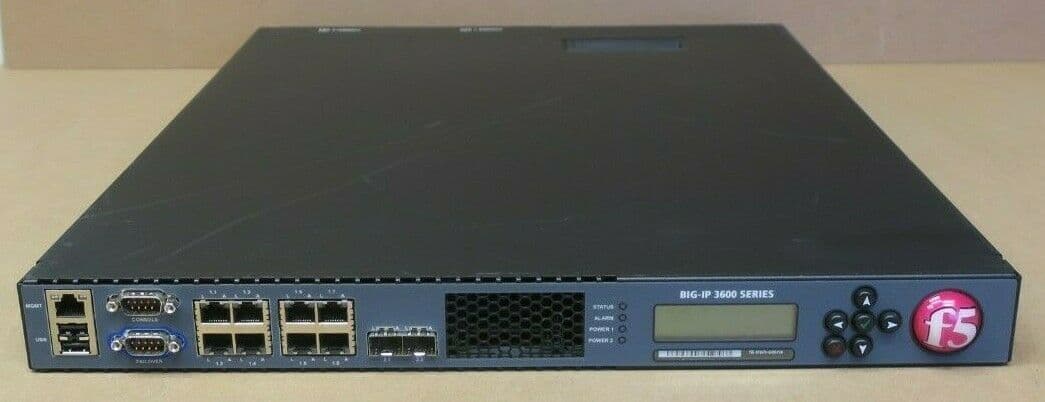 F5 Networks Big-IP 3600 Series 1U LTM Local Traffic Manager Appliance ...