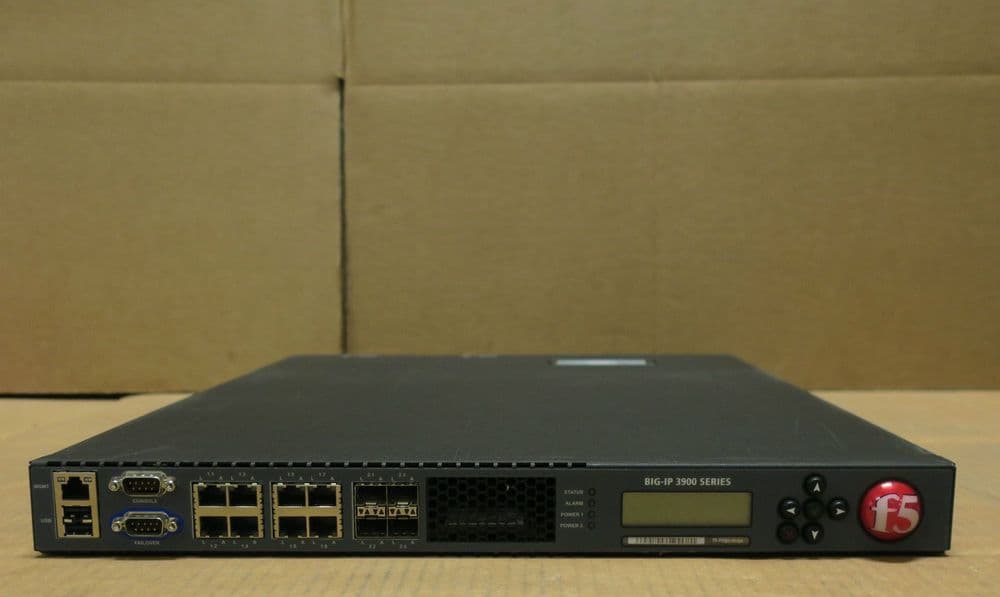 F5 Networks Big-IP 3900 Load Balancer Switch 2 x PSU With OS and Licenses