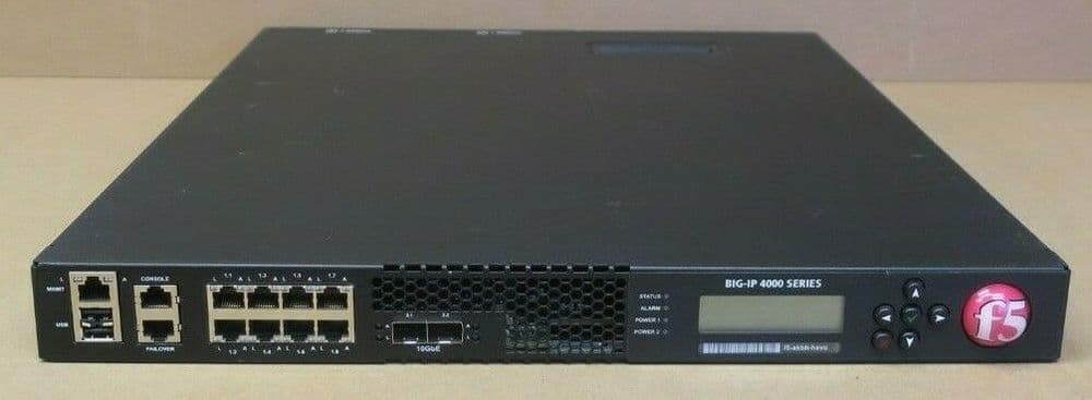 F5 Networks Big-IP 4000 Series 1U LTM Local Traffic Manager Load ...