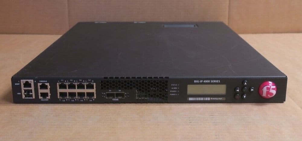 F5 Networks Big-IP 4000s Enterprise ADC APM ASM Load Balancer F5-BIG ...