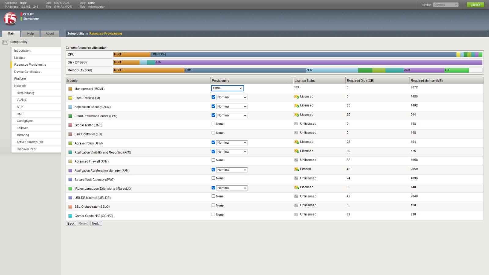 F5 Networks Big-IP 4000s Enterprise ADC APM ASM Load Balancer F5-BIG ...