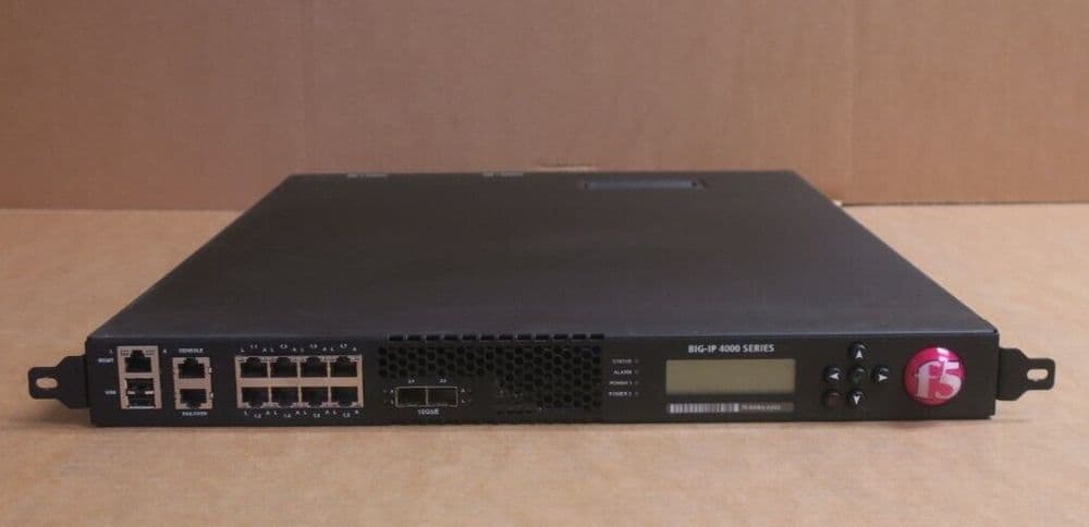 F5 Networks Big-IP 4000s Enterprise Application Delivery Controller ADC ...