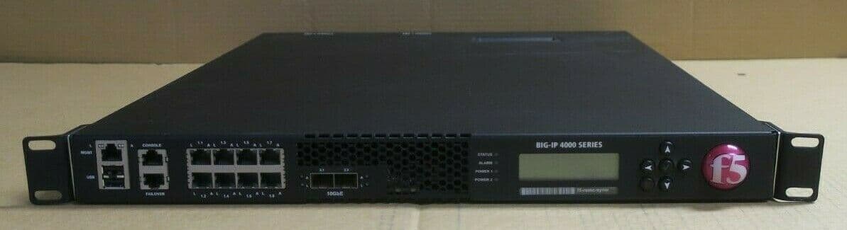 F5 Networks Big-IP 4000s LTM Local Traffic Manager Load Balancing ...