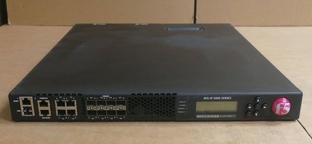 F5 Networks Big-IP 5000 Series LTM Local Traffic Manager Appliance 2x PSU