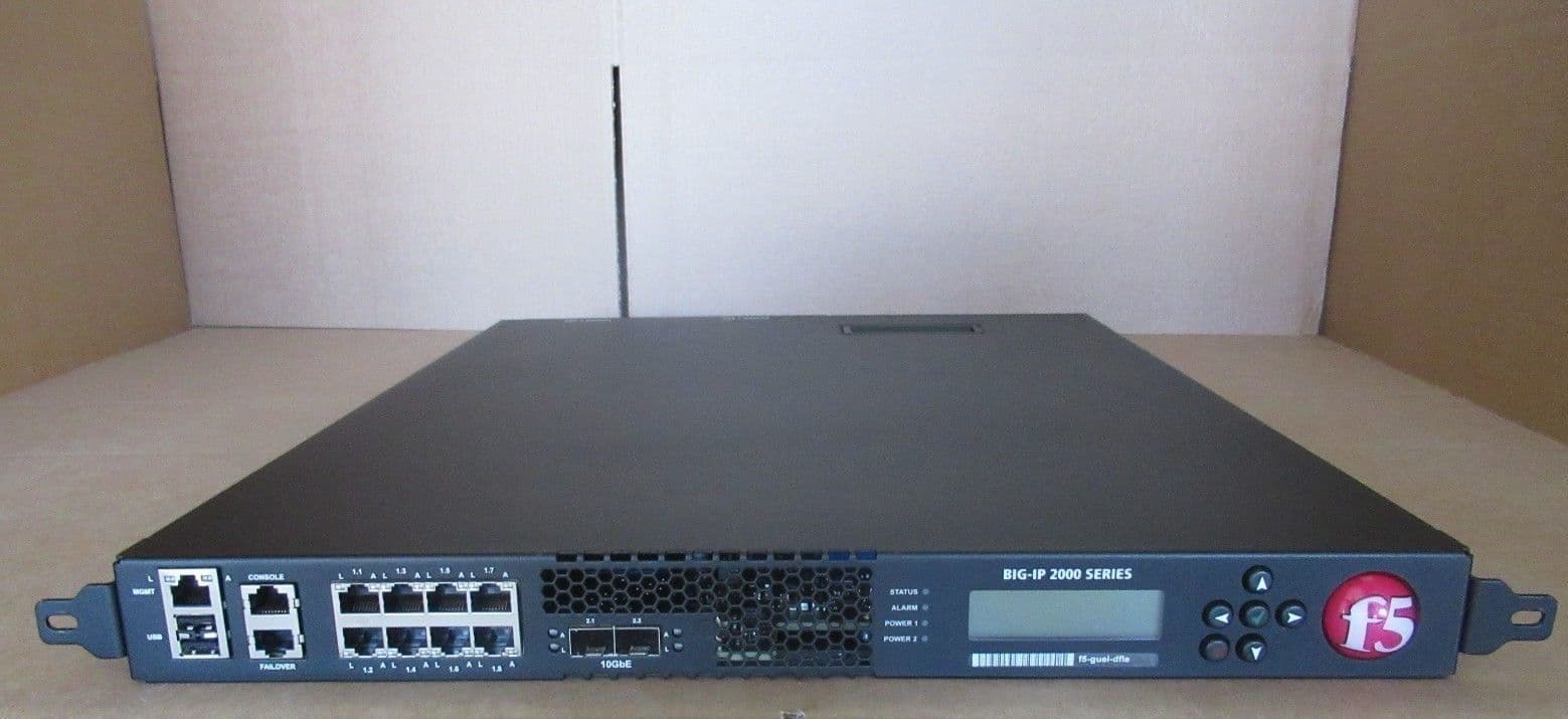 F5 Networks BIG-LTM-2000S 8GB BIG IP Load Balancer Ver 11 6 1 2 x PSU Rails