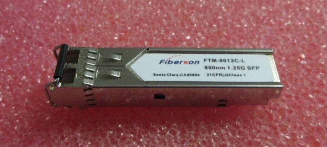 Fiberxon 1 25Gb/s 850nm 550m SMF LC SFP Transceiver Module FTM-8012C-L