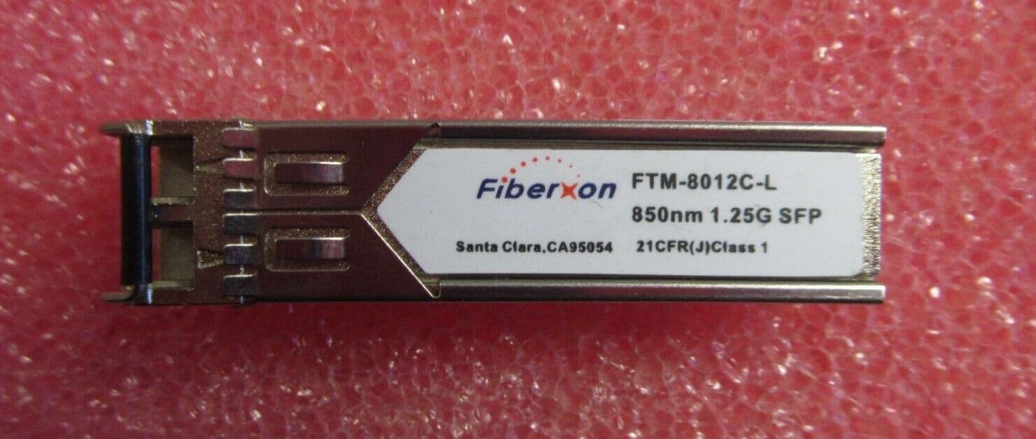 Fiberxon 1 25Gb/s 850nm 550m SMF LC SFP Transceiver Module FTM-8012C-L