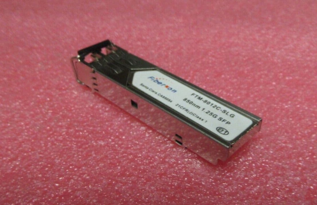 Fiberxon 1 25Gb/s 850nm 550m SMF LC SFP Transceiver Module FTM-8012C-SLG