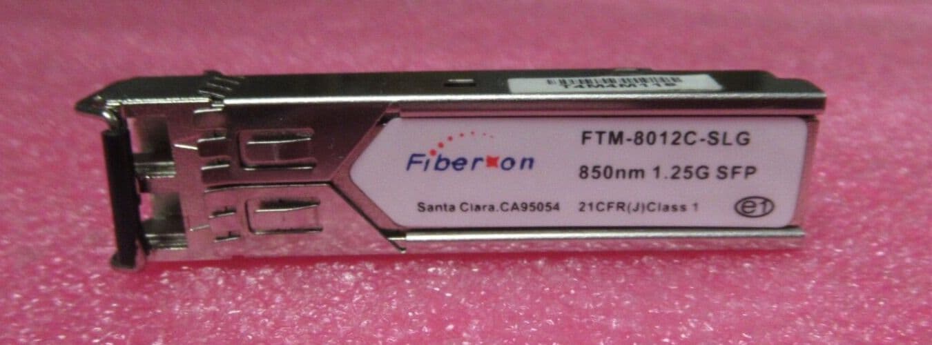 Fiberxon 1 25Gb/s 850nm 550m SMF LC SFP Transceiver Module FTM-8012C-SLG