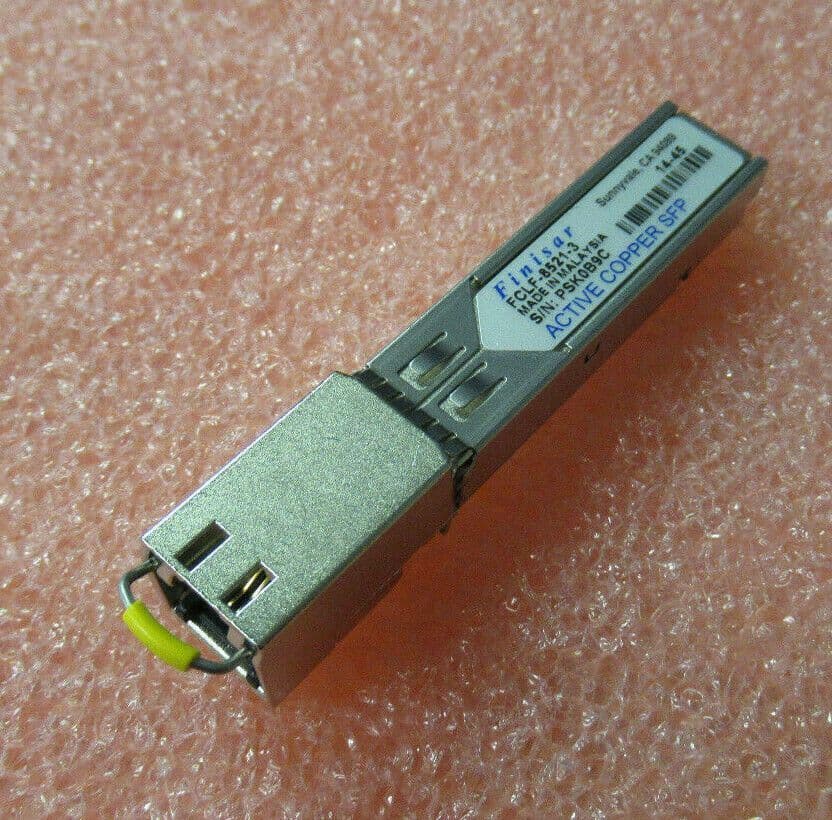 Finisar 1 25GB/s 10/100/1000BASE-T Copper SFP Transceiver Module FCLF ...