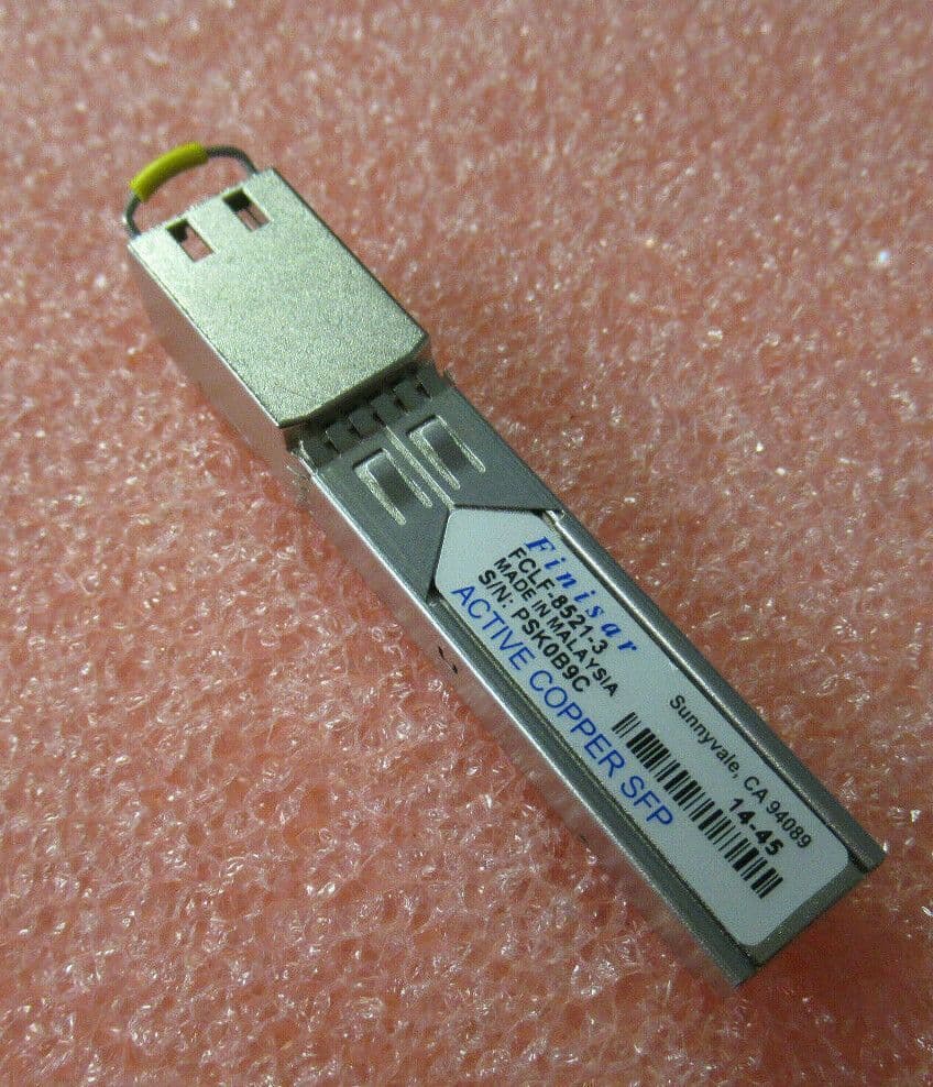 Finisar 1 25GB/s 10/100/1000BASE-T Copper SFP Transceiver Module FCLF ...