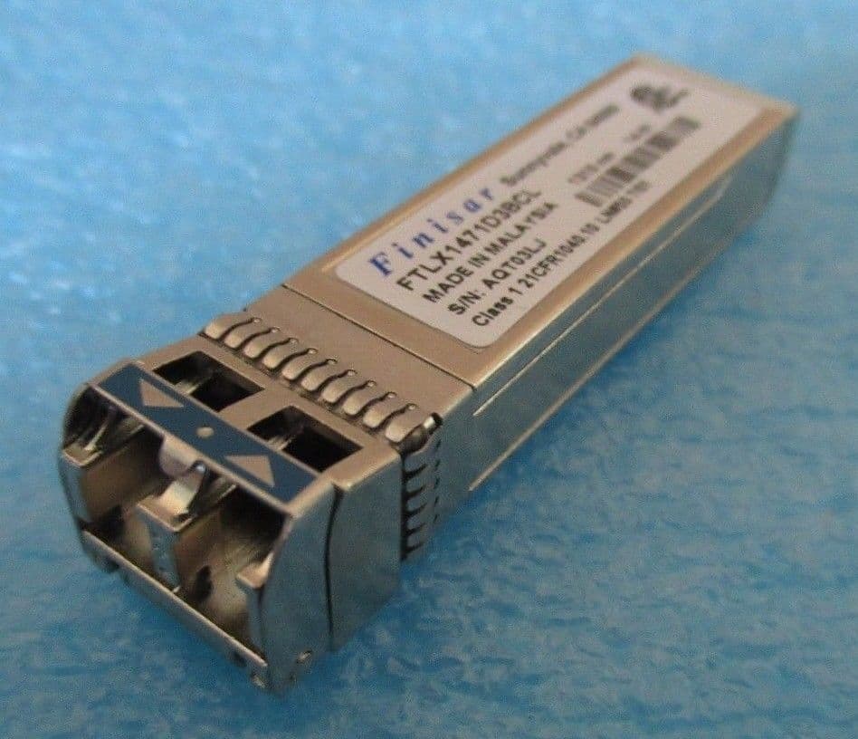 Finisar 10GBase-LR/LW SFP 1310nm Fibre Optic Transceiver Module ...
