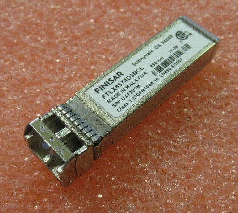 Finisar 10GBASE-SR/SW 400m Multimode SFP Optical Transceiver FTLX8574D3BCL