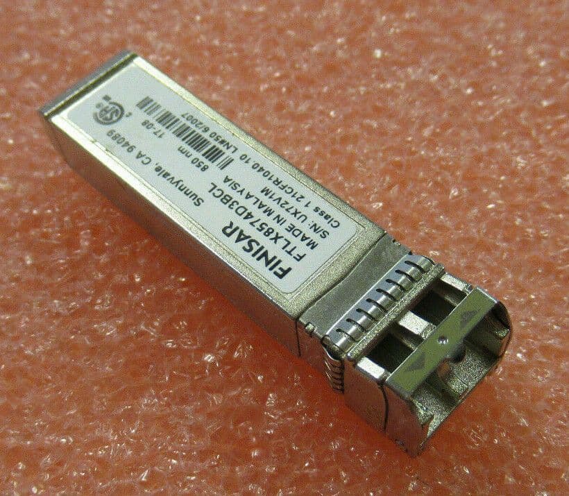 Finisar 10GBASE-SR/SW 400m Multimode SFP Optical Transceiver FTLX8574D3BCL