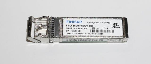 Finisar 16Gb FC SW LC 850nm 100m SFP Transceiver Module FTLF8529P4BCV-HD