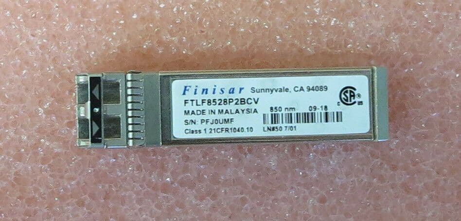 Finisar 8GB 850nm Fiber Channel FC SFP Optical Transceiver FTLF8528P2BCV