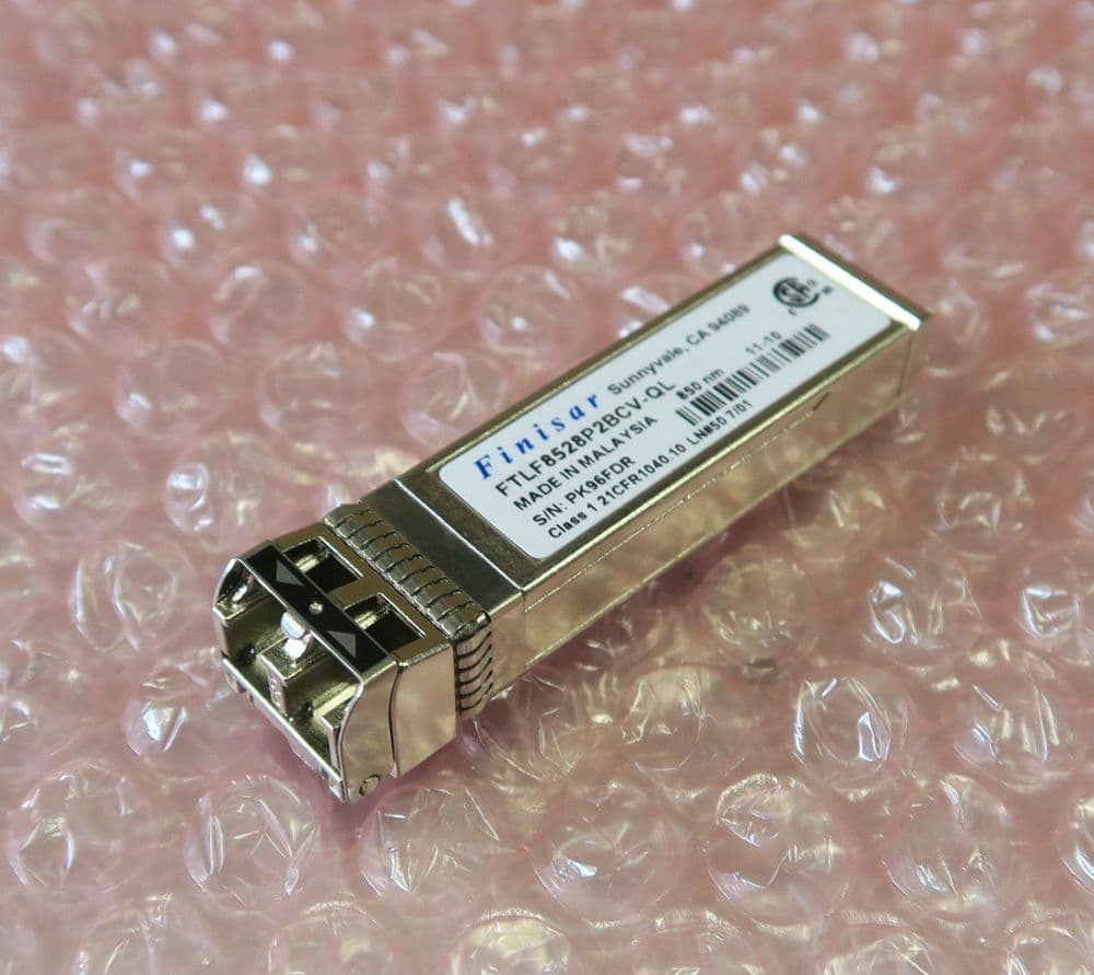 Finisar FTLF8528P2BCV-QL - 8Gb/s SWL FC SFP Hot-Pluggable For Qlogic Card