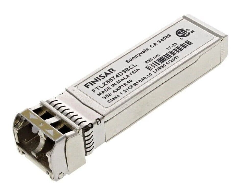 FINISAR FTLX8574D3BCL 10GBASE-SR/SW 400m 850nm SFP Optical Transceiver ...
