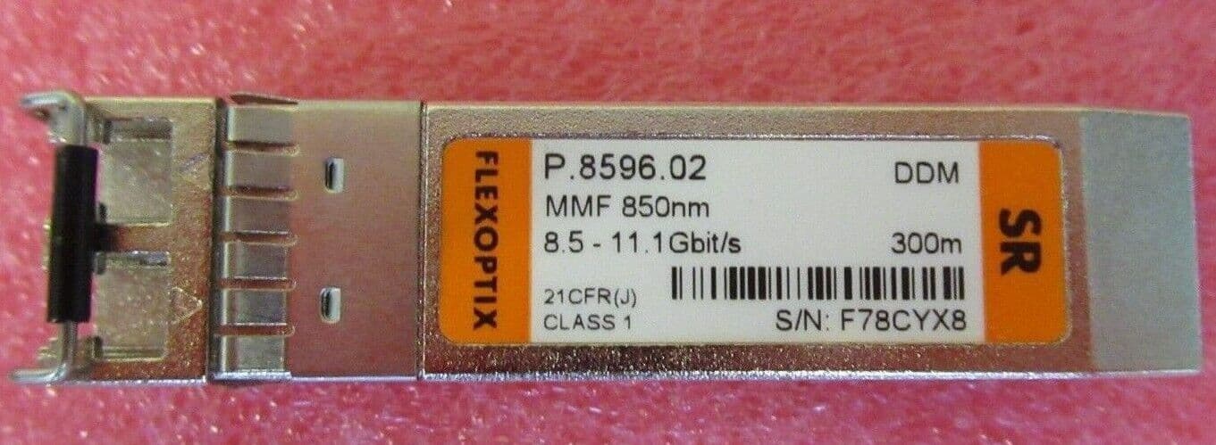 FlexOptix 10G 8 5-11 1Gb/s 850nm 300m SMF SFP SR Transceiver Module P ...