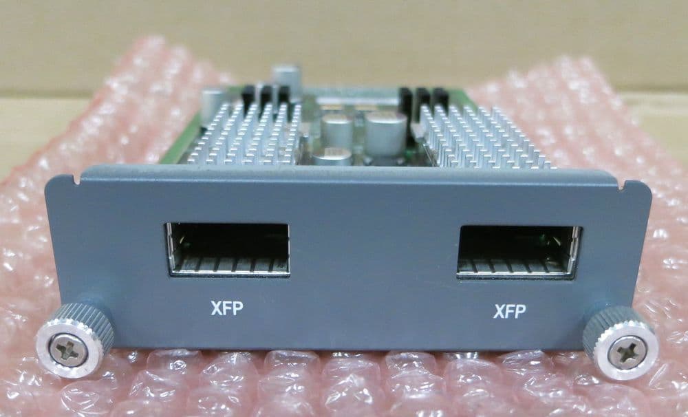 Force10 XFP Module 759-00032-02 S25/S25P/S50N/S50V Dual Port 10Gb Uplink