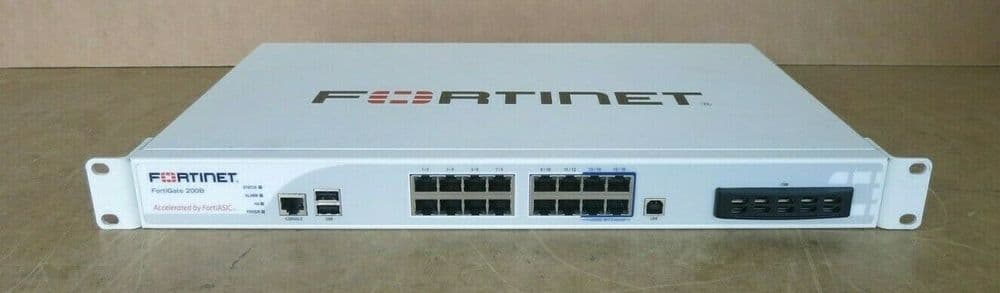 Fortinet FG-200B Fortigate 200B Firewall Network Appliance Security Device
