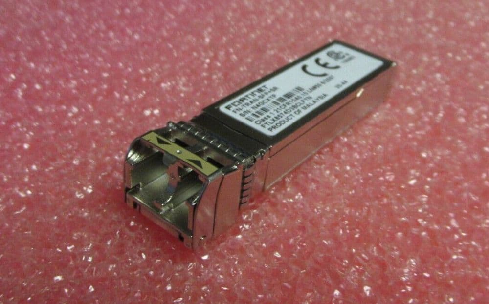 Fortinet FN-TRAN-SFP SR 10Gb 850nm 300m Fiber Channel SR SFP Optical ...