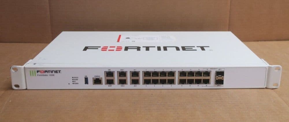 Fortinet Fortigate 100E FG-100E 14x GE RJ45 2x GE RJ45/SFP Firewall ...