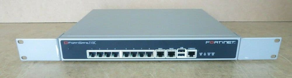 Fortinet FortiGate-110C FG-110C Firewall Security VPN Appliance P04551 ...