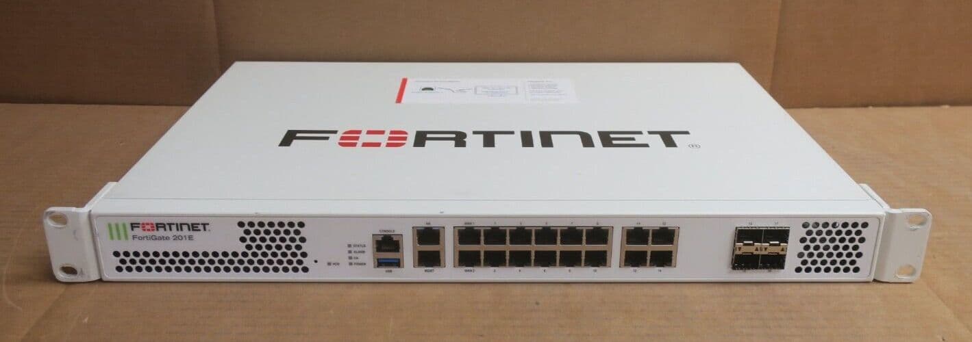 Fortinet Fortigate 201E FG-201E 14x 1GbE RJ45 4x 1GbE SFP Firewall ...