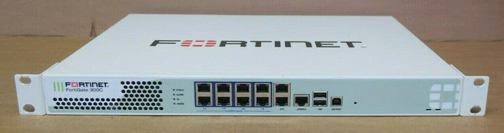 Fortinet Fortigate 300C FG-300C 10x 1000Base-T Ports Firewall Security ...
